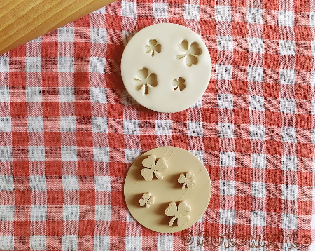 Shamrock Stamp Embosser Cookie Cutter Pastry Fondant Dough Biscuit - Etsy
