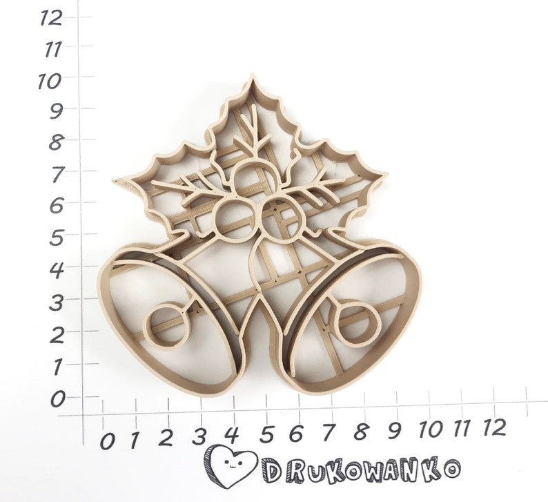 Bell Bells Tree Christmas Cookie Cutter Pastry Fondant Dough Biscuit - Etsy