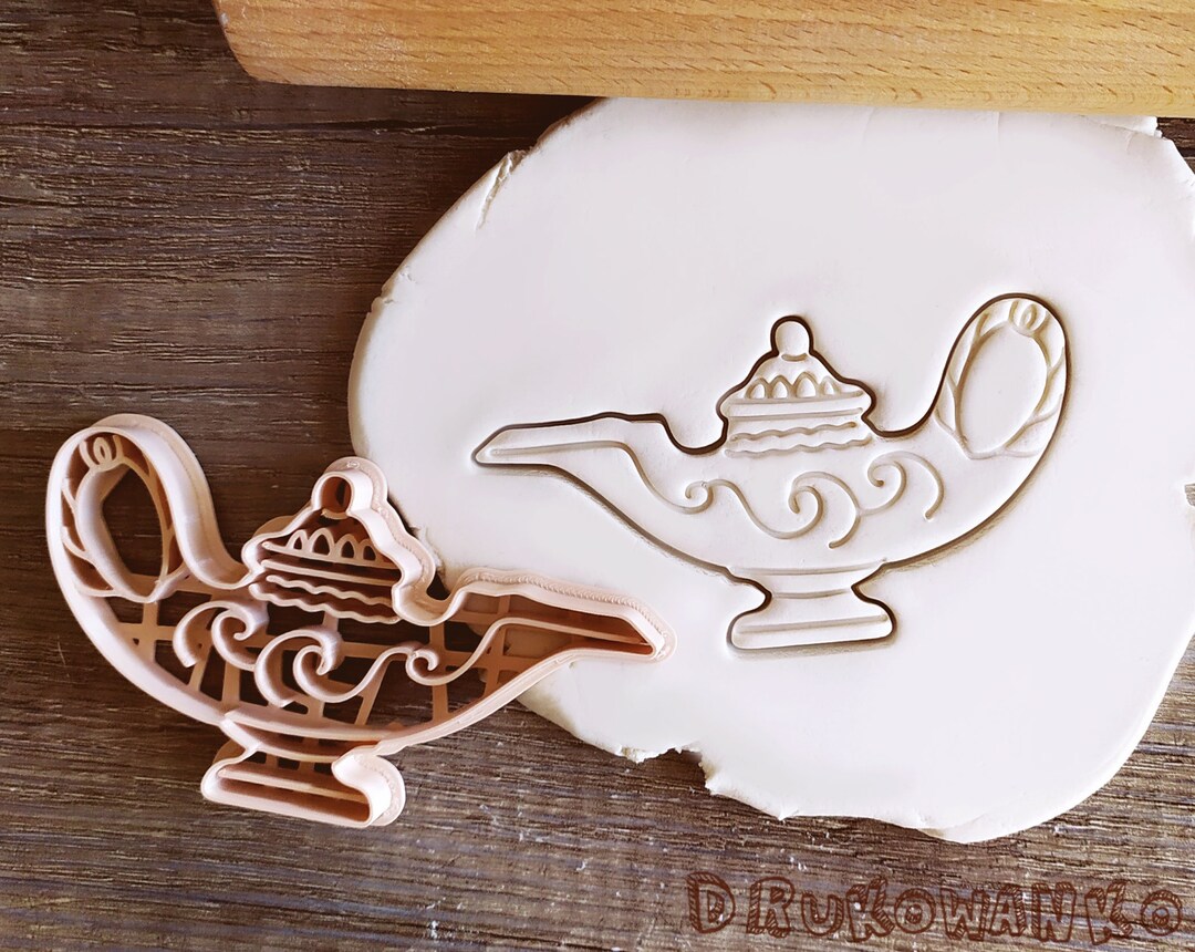 Aladdins Lamp Fantasy Story Movie Genie Magic Arabic Cute Cookie Cutter ...