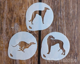 Greyhound Stencil - Etsy Canada