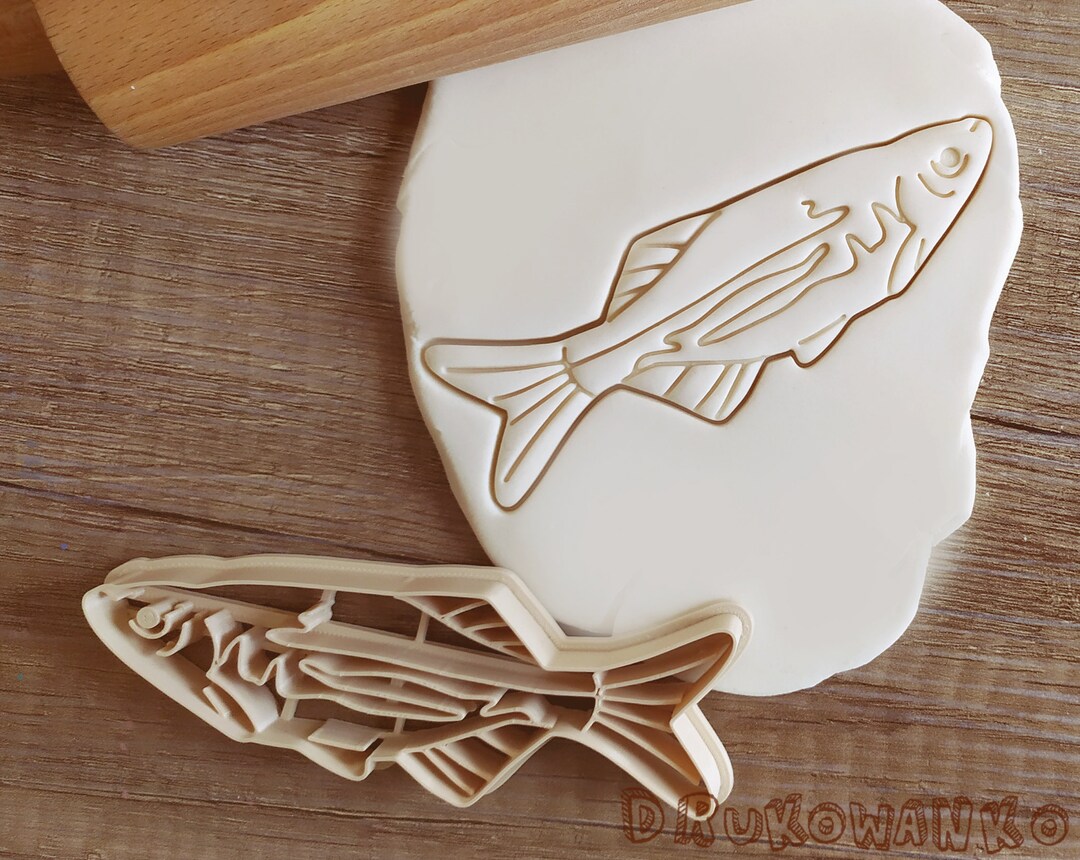 Fish No 1 Sea Water Cookie Cutter Pastry Fondant Dough Biscuit - Etsy