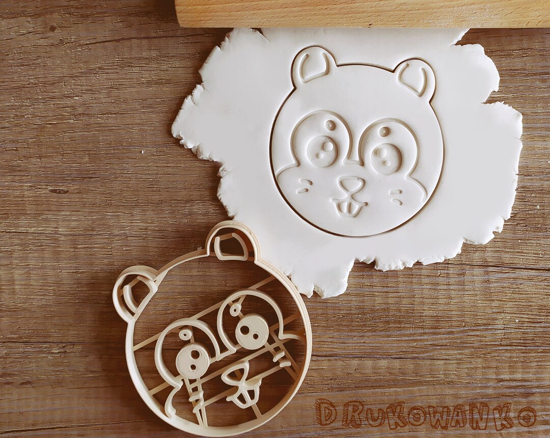 Beaver Sweet Comic Animation Animal Forest Cookie Cutter Pastry Fondant ...