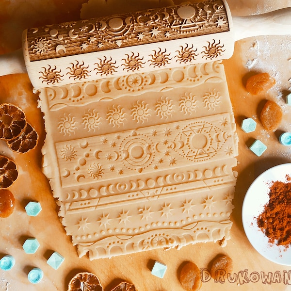Rolling Pin Embossed - Etsy