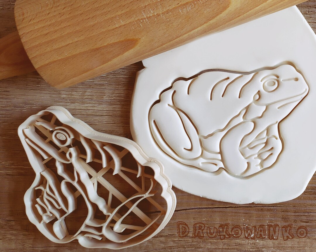 Frogs Water Forest Lake A Mphibiancookie Cutter Pastry Fondant Dough ...