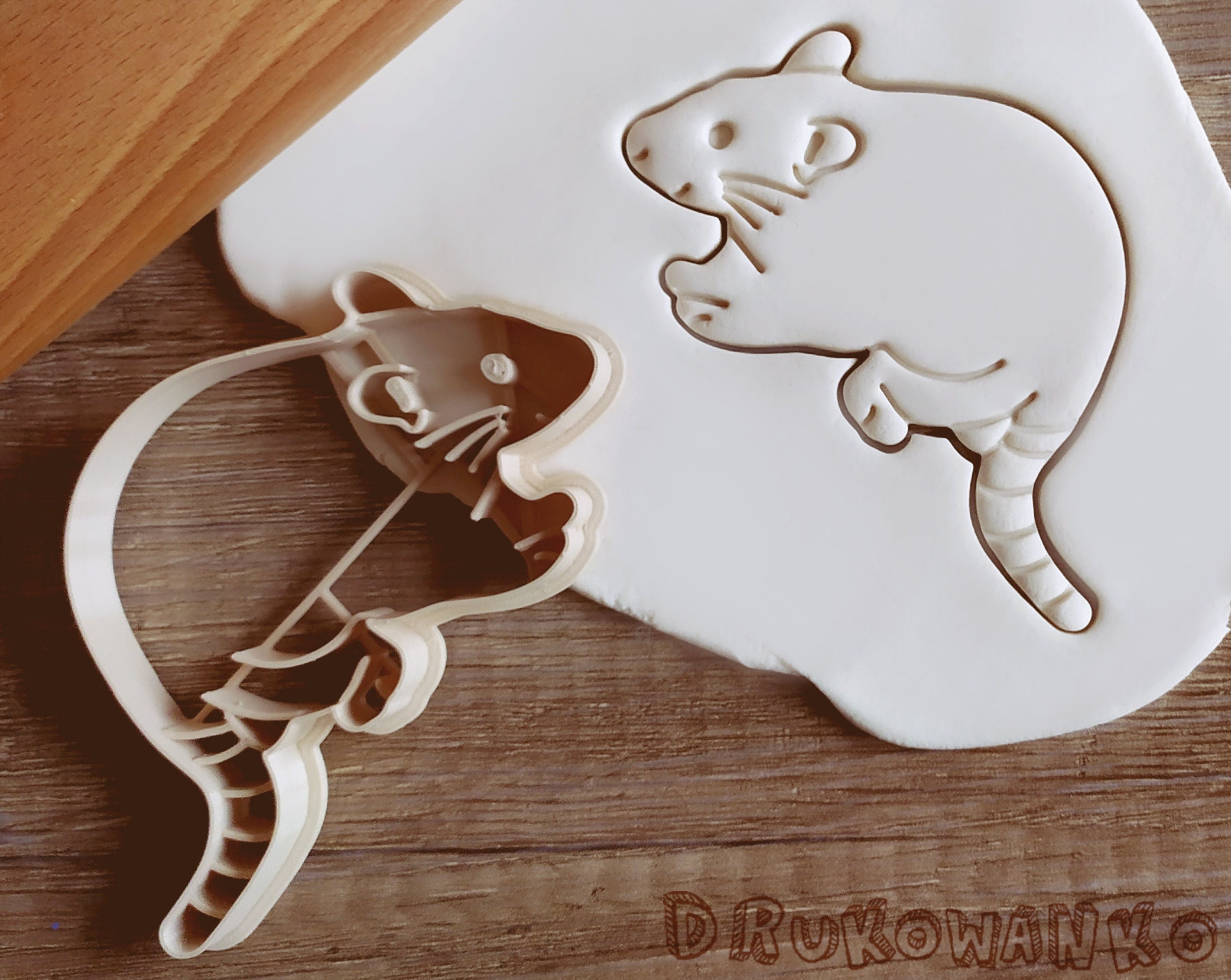 Rats Rat Rodent Cookie Cutter Pastry Fondant Dough Biscuit - Etsy UK