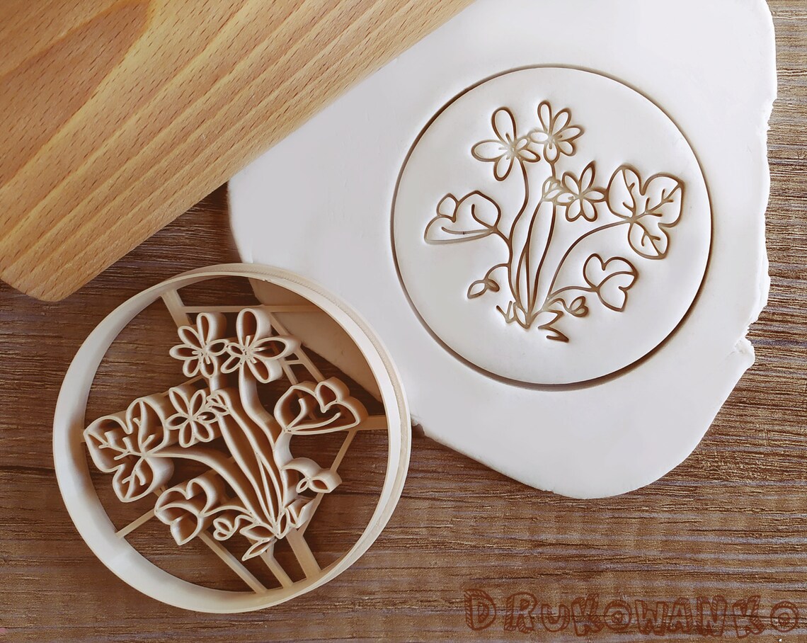Flowers Magical Cookie Cutter Pastry Fondant Dough Biscuit | Etsy
