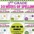 3rd Grade Spelling Worksheets/ 30 Weeks of Spelling Lists/ Spelling ...