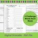 3rd Grade Spelling Worksheets/ 6 Weeks of Spelling Lists - Etsy