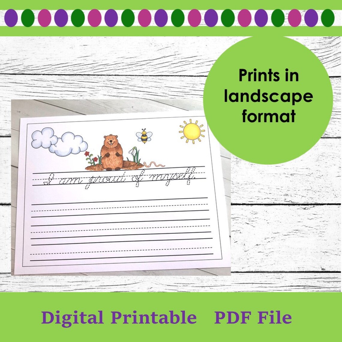 Handwriting Cursive Practice Worksheets/homeschool Handwriting Practice ...