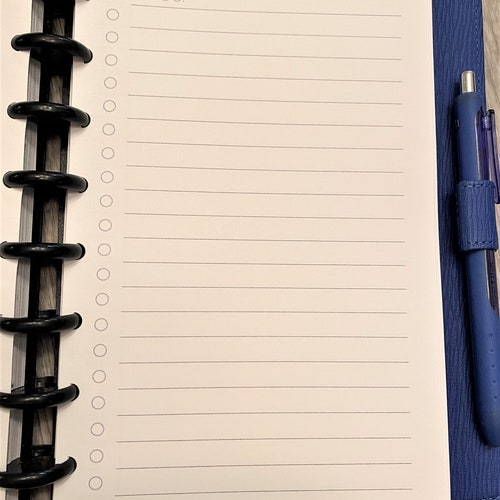 To Do Lists Disc-bound Planner Refill - Etsy