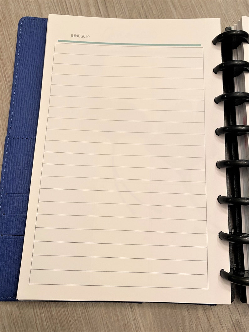 2021 / 2022 Monthly Combo Disc-bound Printed Calendar Refill & to Do ...