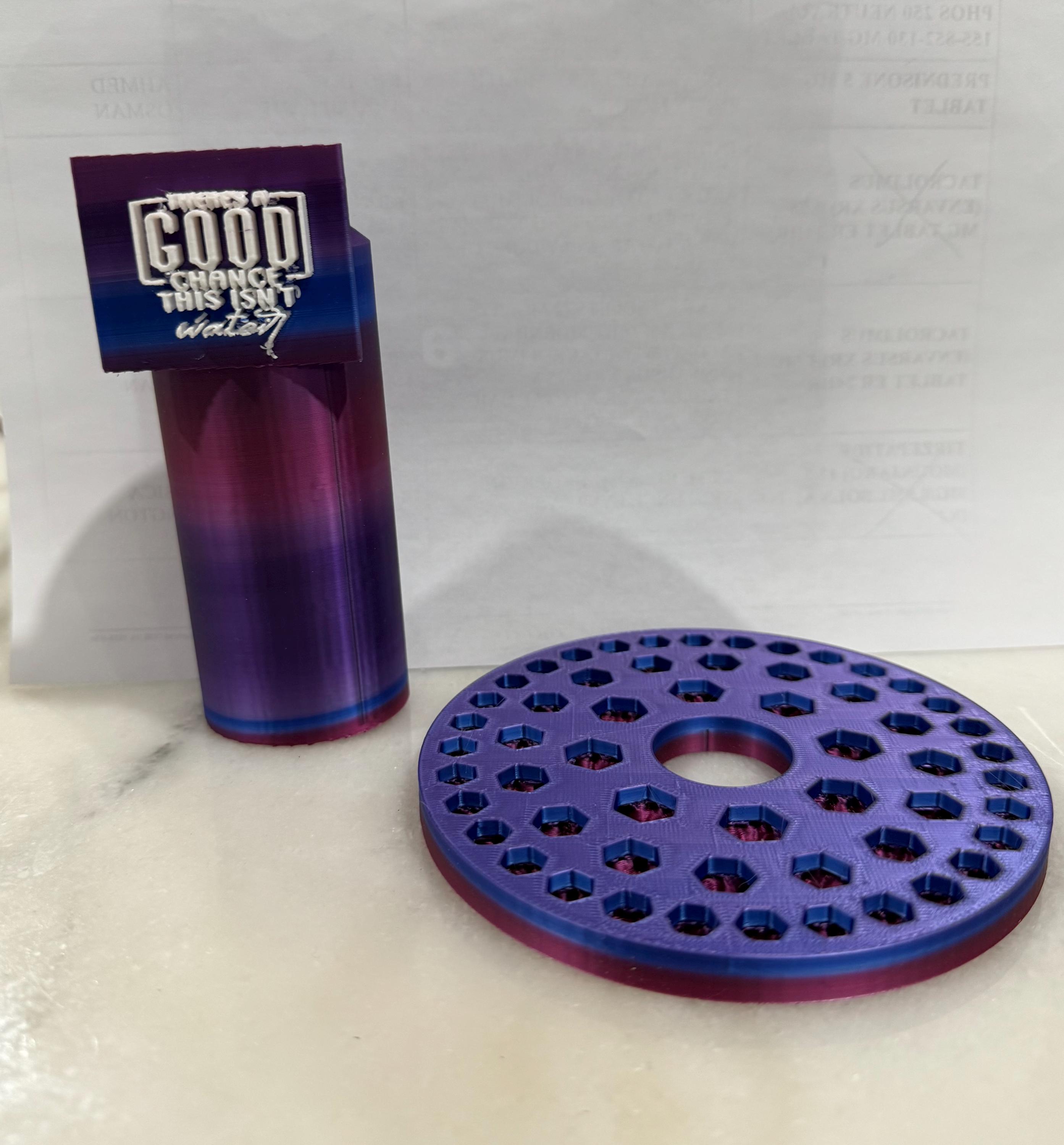 Ninja Slushie 3d-printed Good Chance This Isn't Water Handle and Drip ...