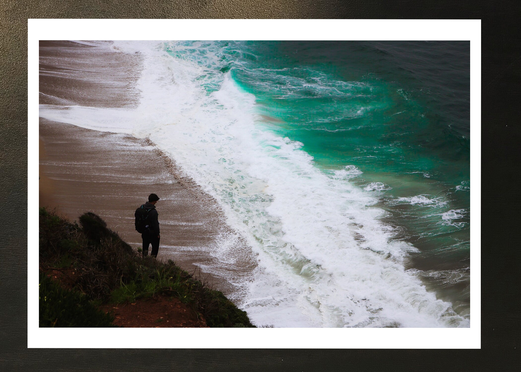 Ocean, Shadow, California, Photography, Print available in 3 Sizes - Etsy