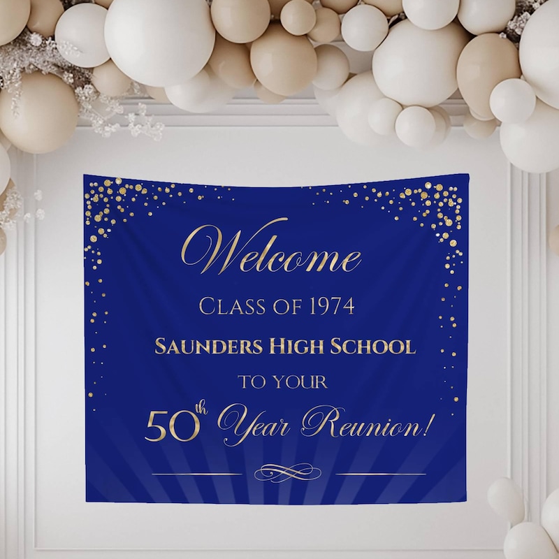 Class Reunion Welcome Sign - Etsy