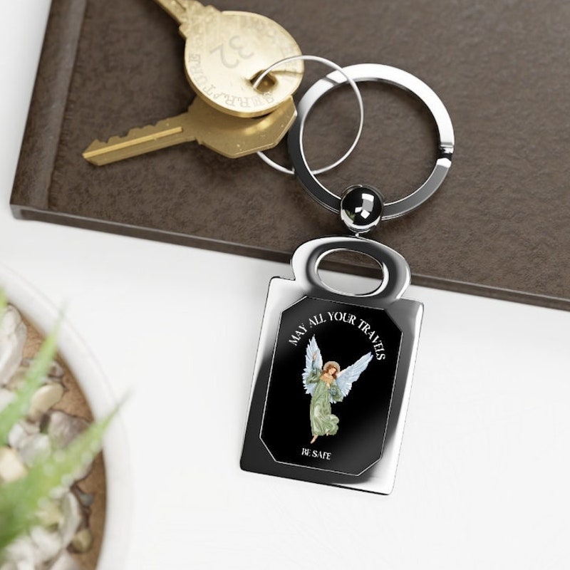 Angel Keyring - Etsy