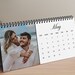 Personalized Couple's Photo Desk Calendar Wedding Photo - Etsy