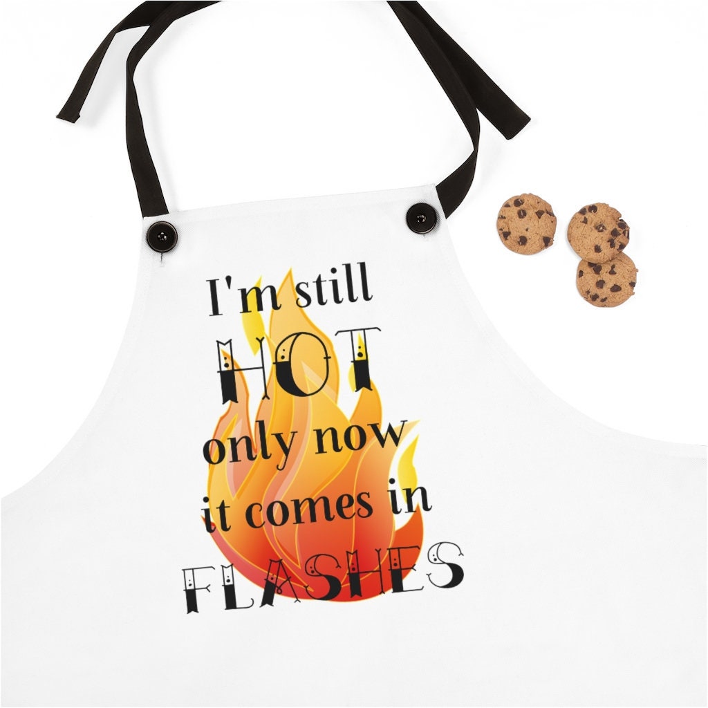 Funny Birthday Apron for Woman Funny Menopause Apron | Etsy