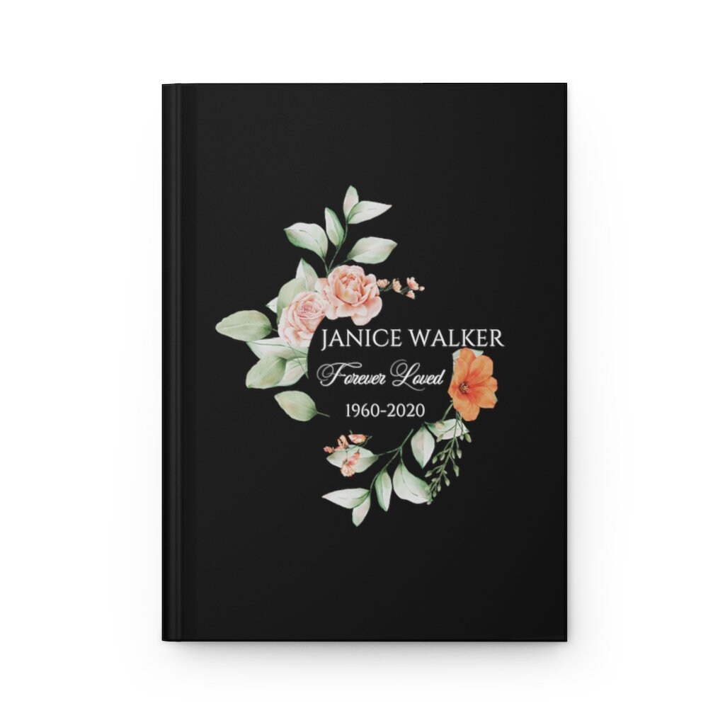 Personalized Memorial Journal Custom Sympathy Gift I Heard | Etsy