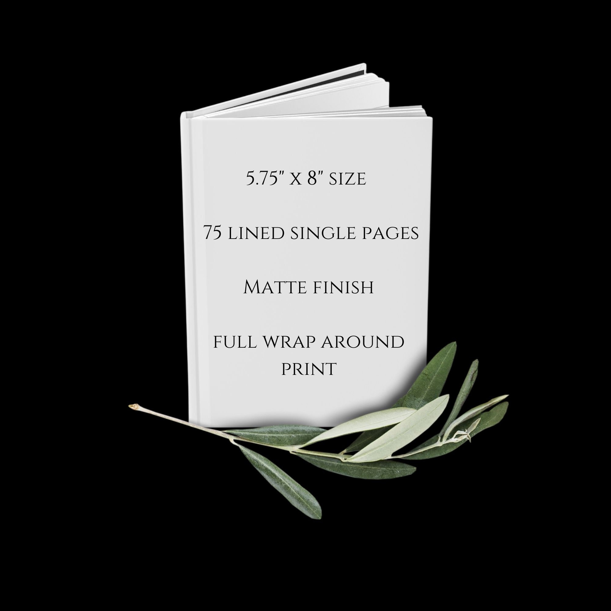 Personalized Memorial Journal Custom Sympathy Gift I Heard - Etsy