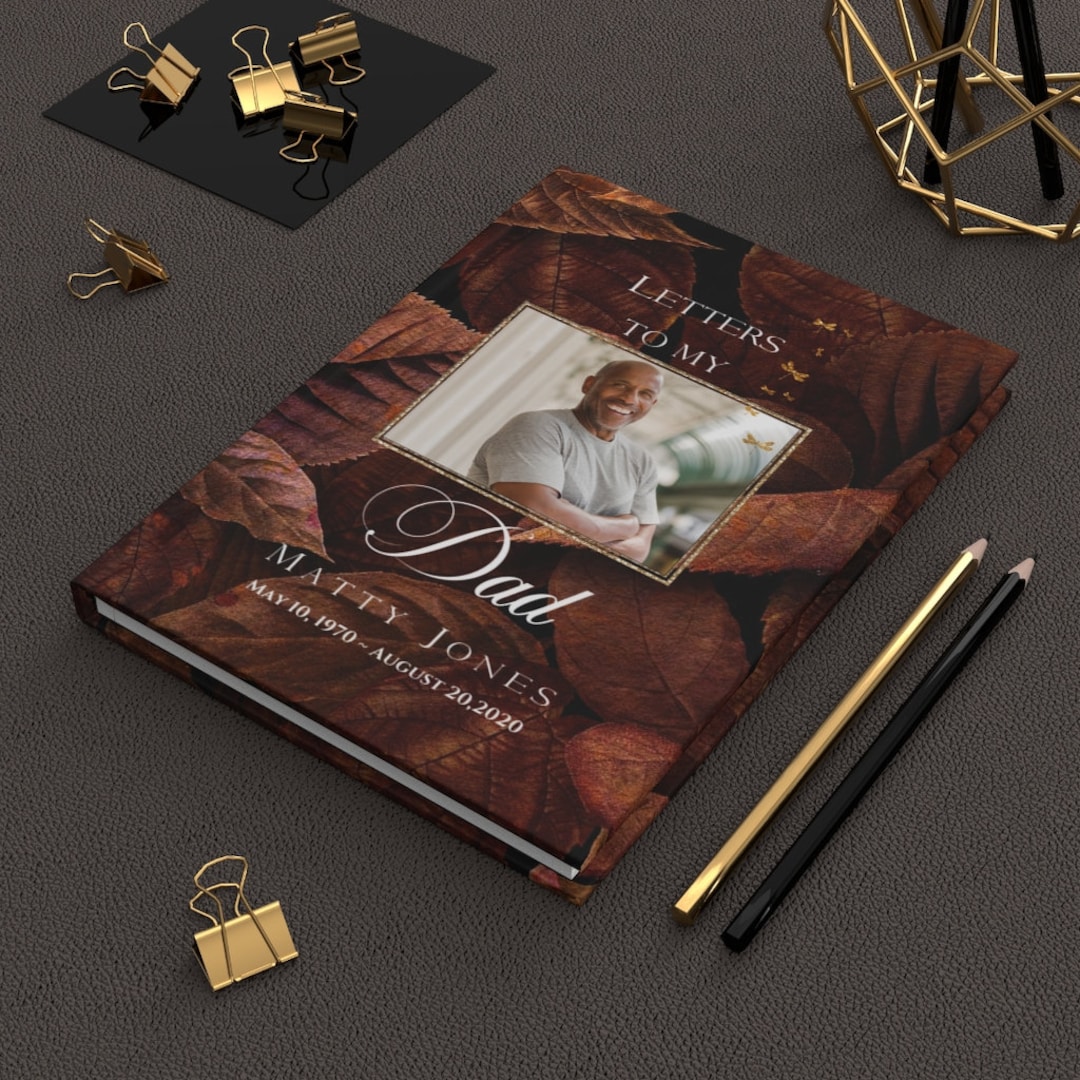 Personalized Photo Memorial Journal Letters to My Any - Etsy