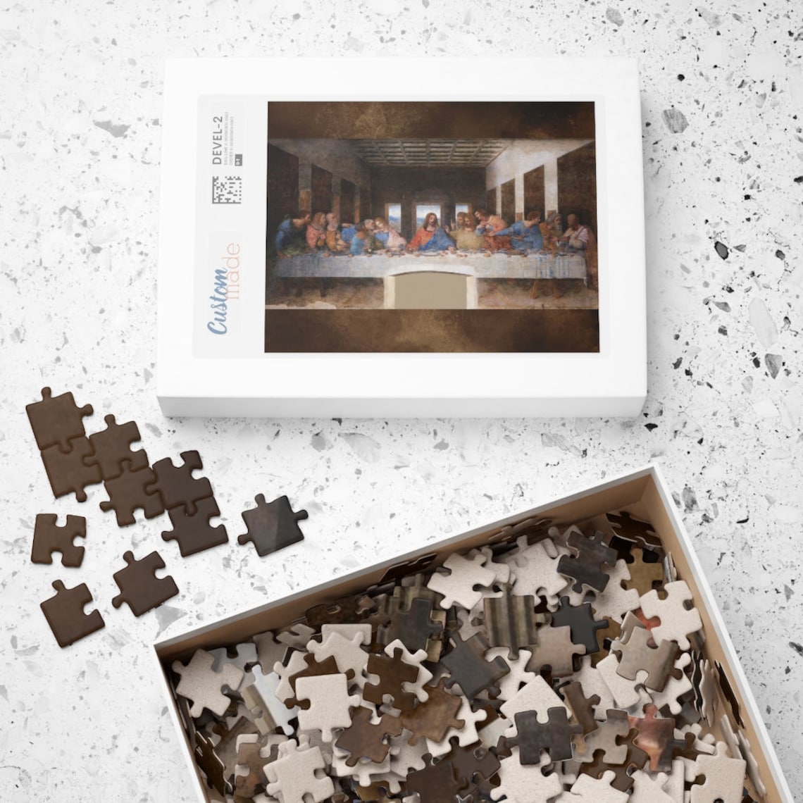 The Last Supper Puzzle 4 Sizes Custom Jigsaw Puzzle - Etsy