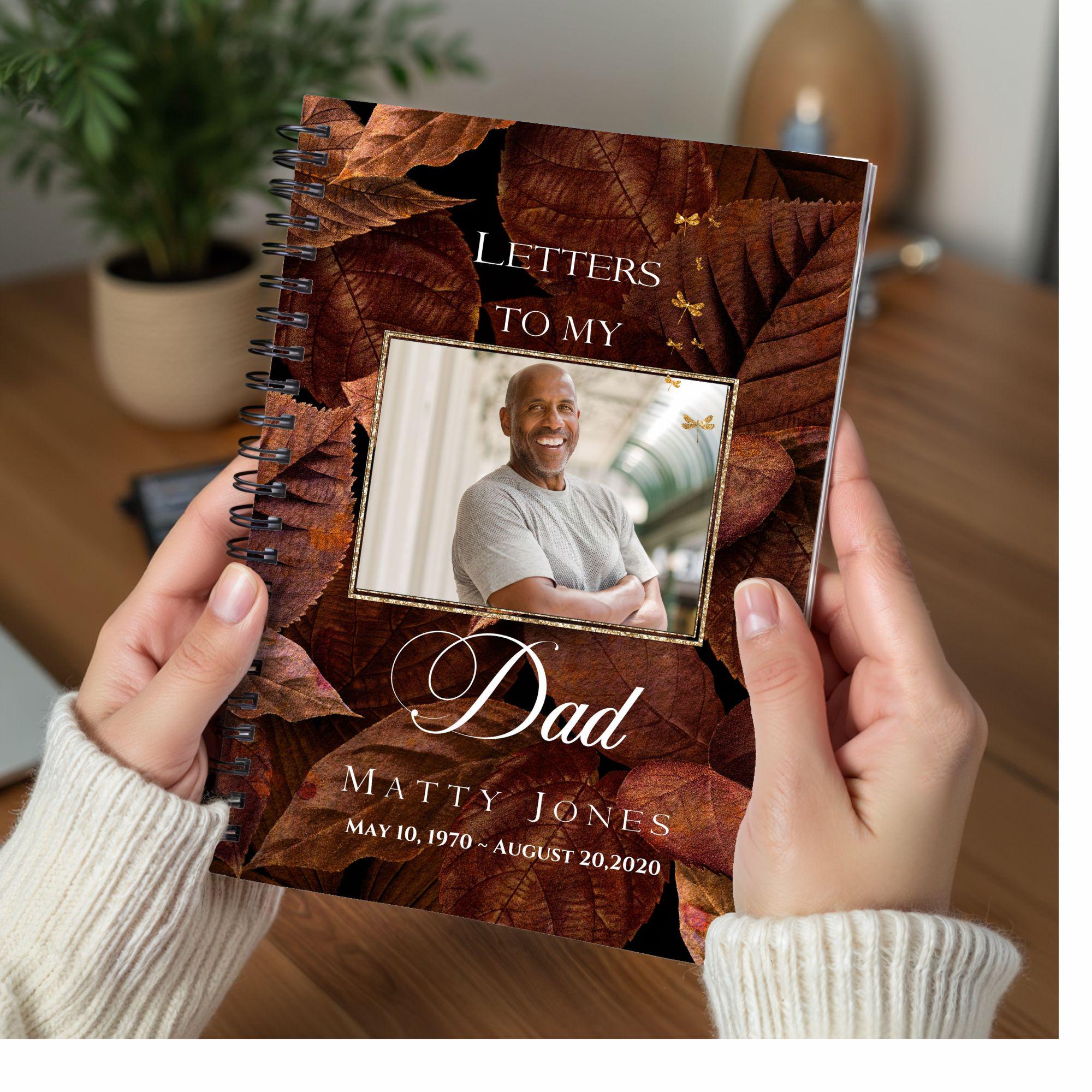 Personalized Photo Memorial Journal, Letters to My... ( Custom to Suit ...