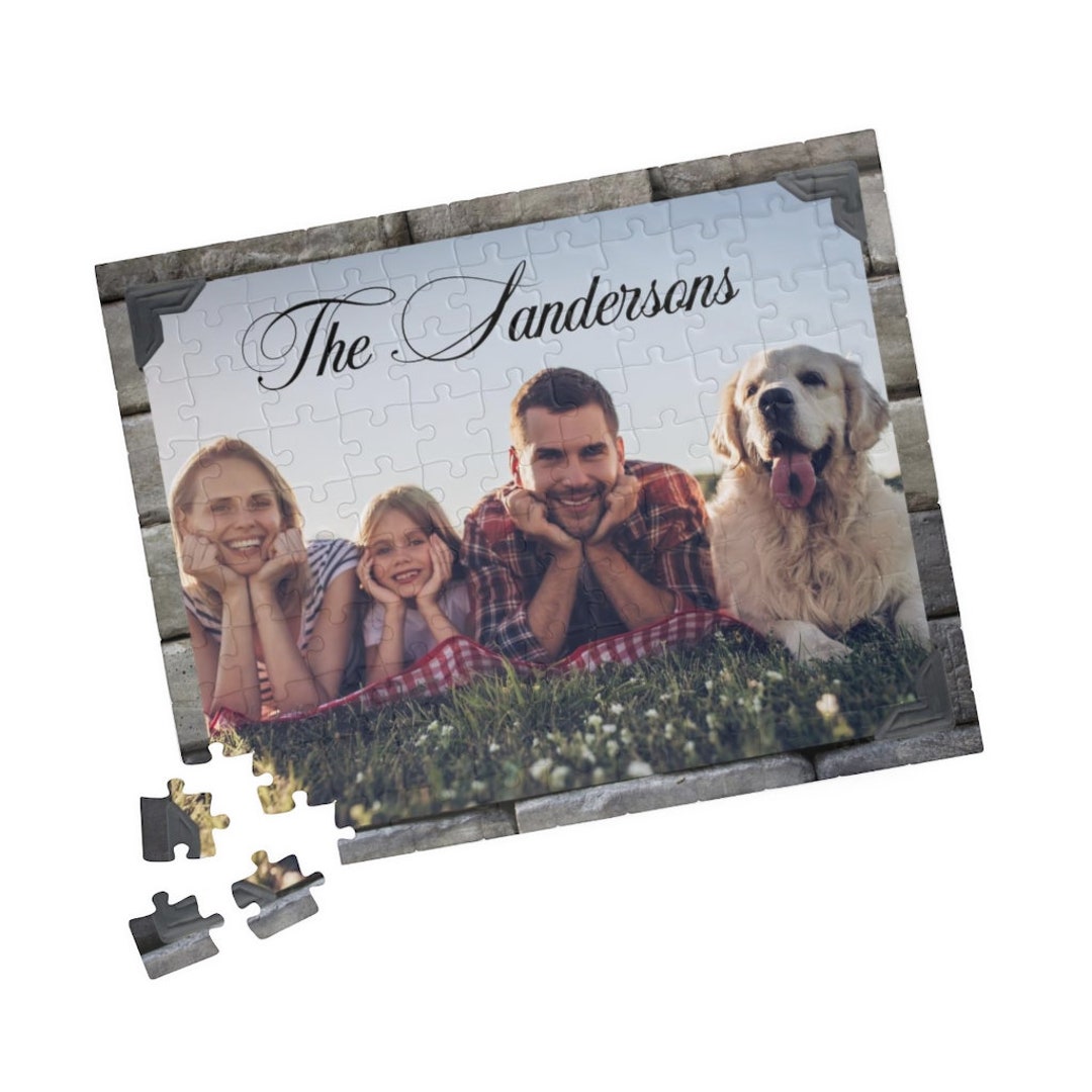 Personalized Family Photo Puzzle, Family Time Puzzle, Christmas Gift ...