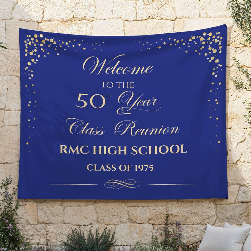 Reunion Banner - Etsy