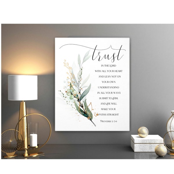 Proverbs 3 5 6 - Etsy