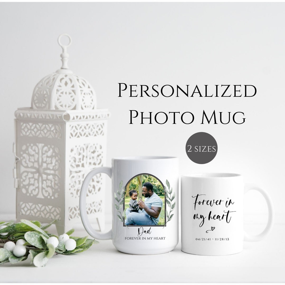 Personalized Photo Memorial Mug Sympathy Gift Memorial Gift - Etsy