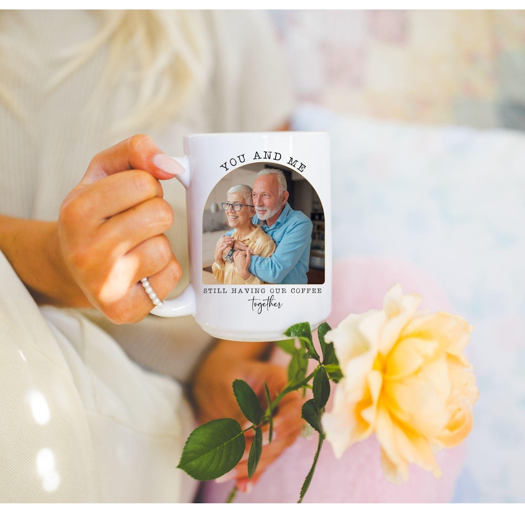Personalized Memorial Photo Mug, You and Me Still Having Our Coffee/tea ...