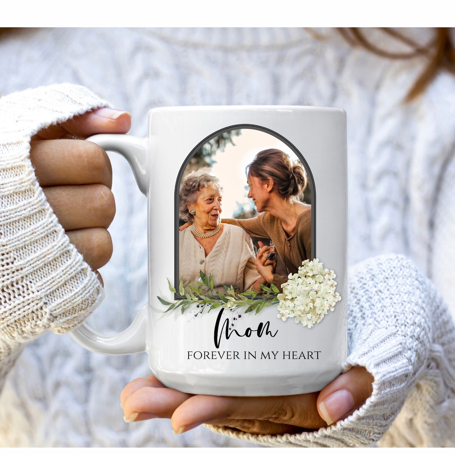 Personalized Photo Memorial Mug Sympathy Gift Memorial Gift - Etsy