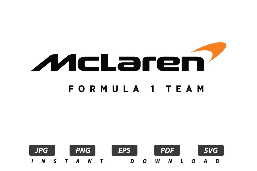 Mclaren Racing Vector / Instant Download / Print Cut Template / Png ...
