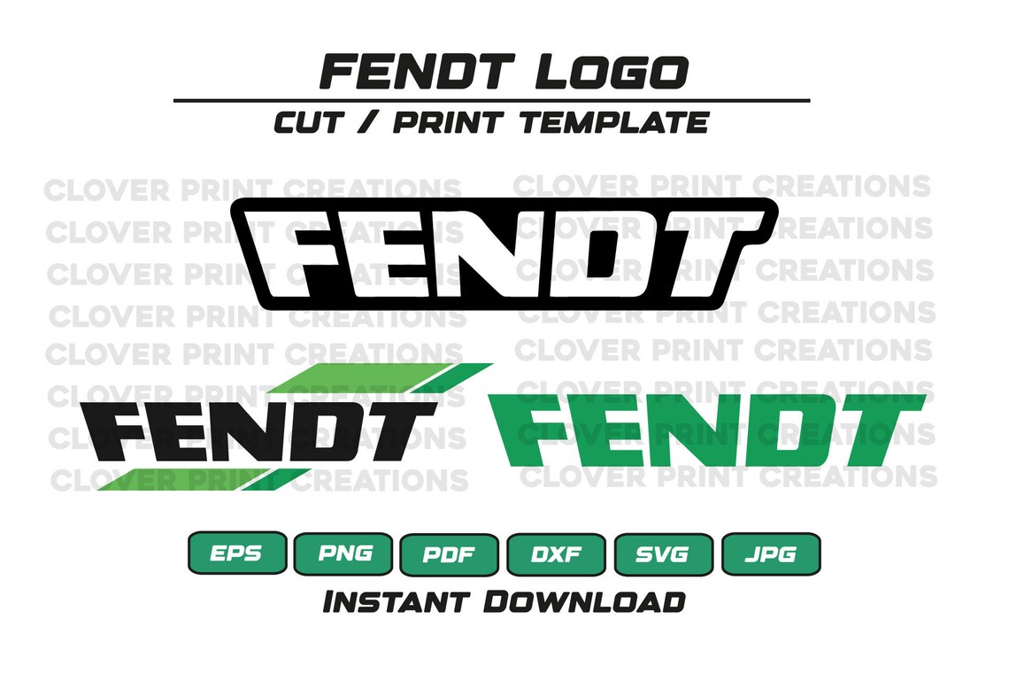 Fendt Logo / Sofort Download / Print Print Template / PNG / SVG / EPS ...