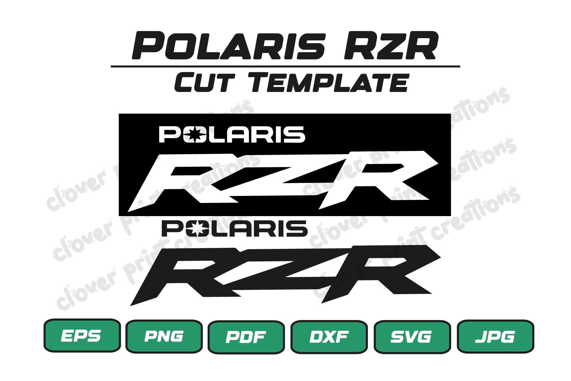 Polaris Rzr Cut Template Instant Digital Download SVG - Etsy Canada