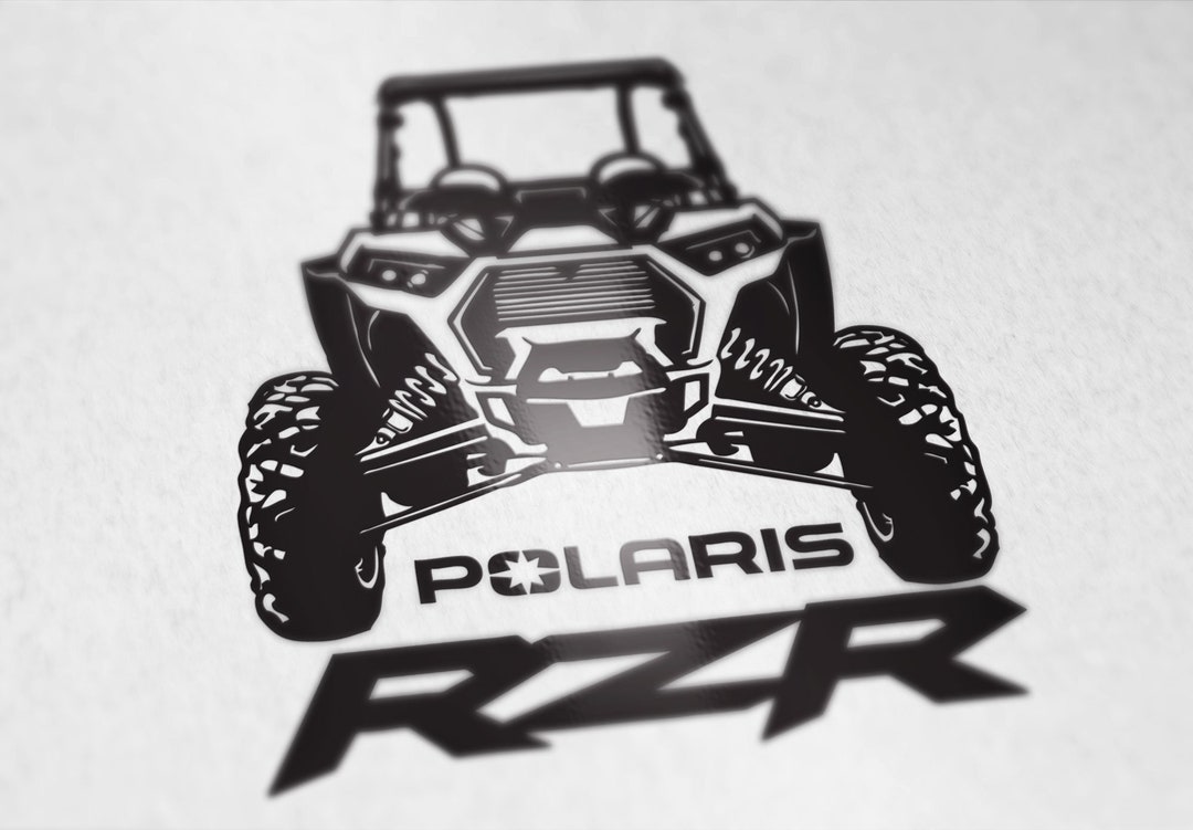 Polaris Rzr Print Cut Vector Template Instant Digital Download SVG PNG ...