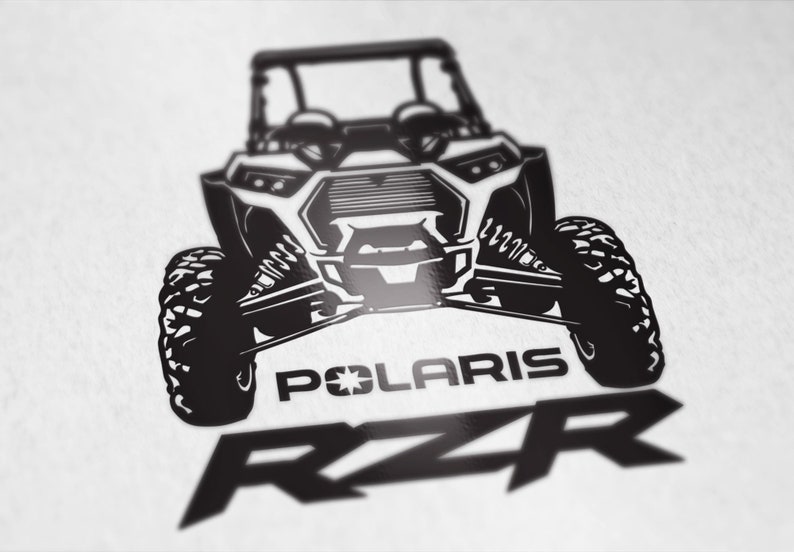 Polaris Rzr Print Cut Vector Template Instant Digital Download SVG PNG ...