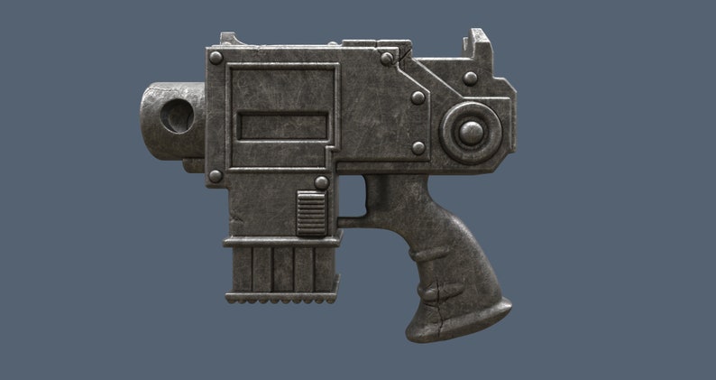 Warhammer Tigrus Pattern Bolt Pistol 3D printed model | Etsy