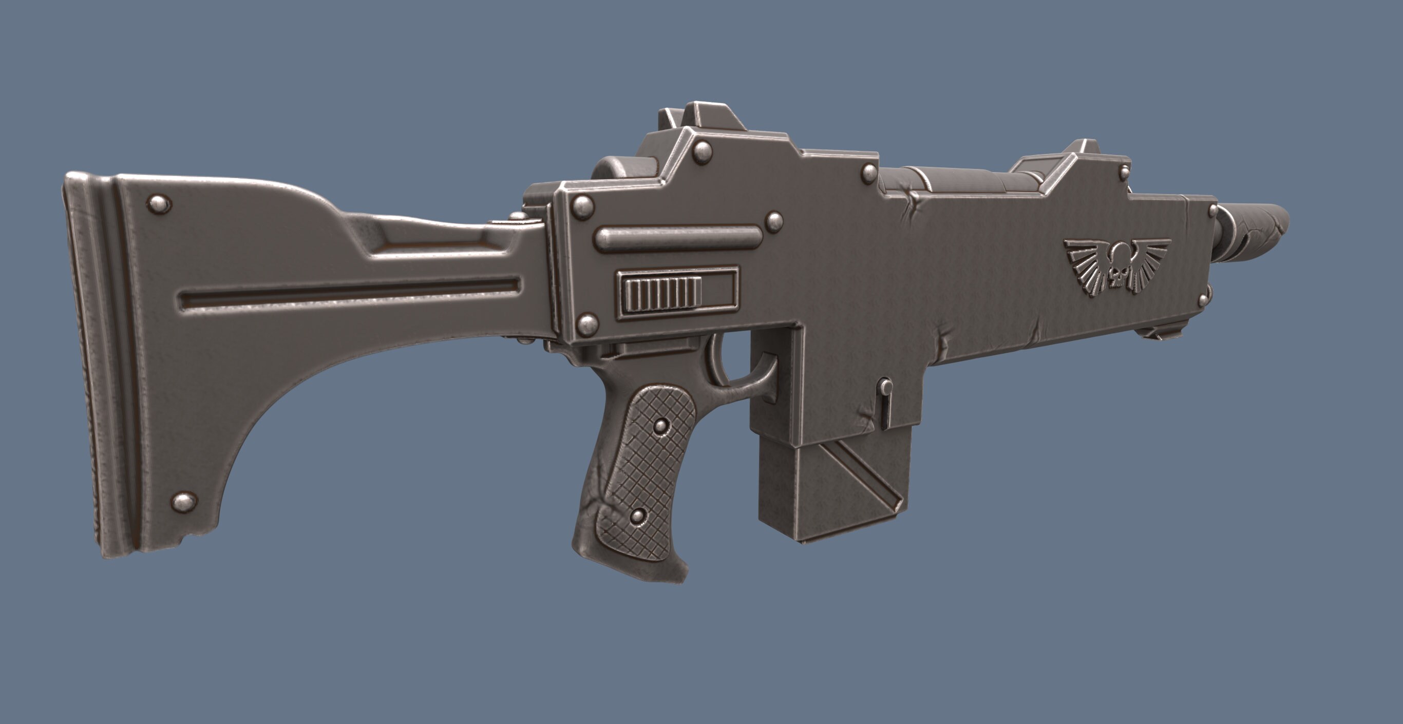 M36 Lasgun Kantrael pattern 3D Model for printing | Etsy