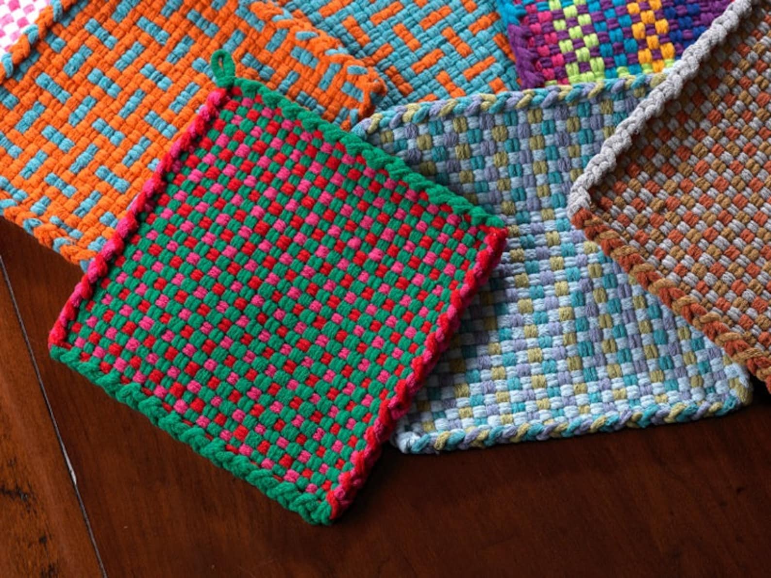 Checkers Pot Holder Hot Pad Kitchen Ware Handcrafted | Etsy