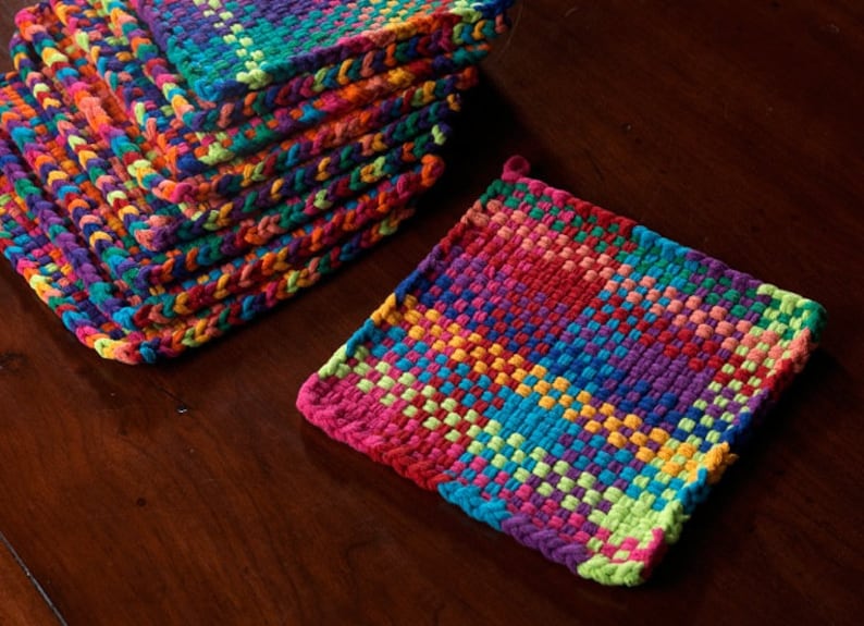 Spiced Liqueur, Pot Holder, Hot Pad, Kitchen Ware, Handcrafted ...