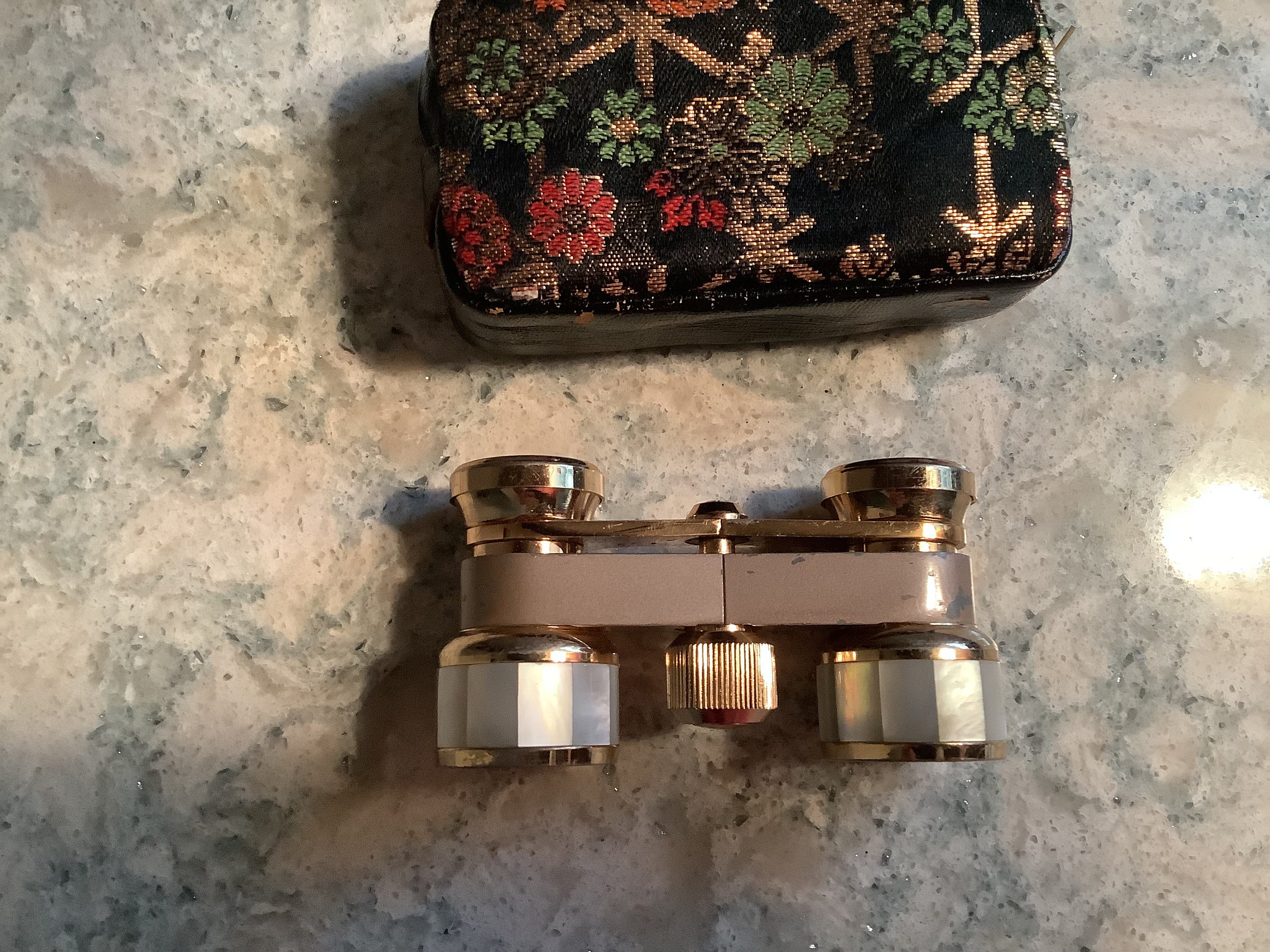 Rare Vintage Theatre Opera Glasses Binocular Lorgnette Raleigh Mother ...