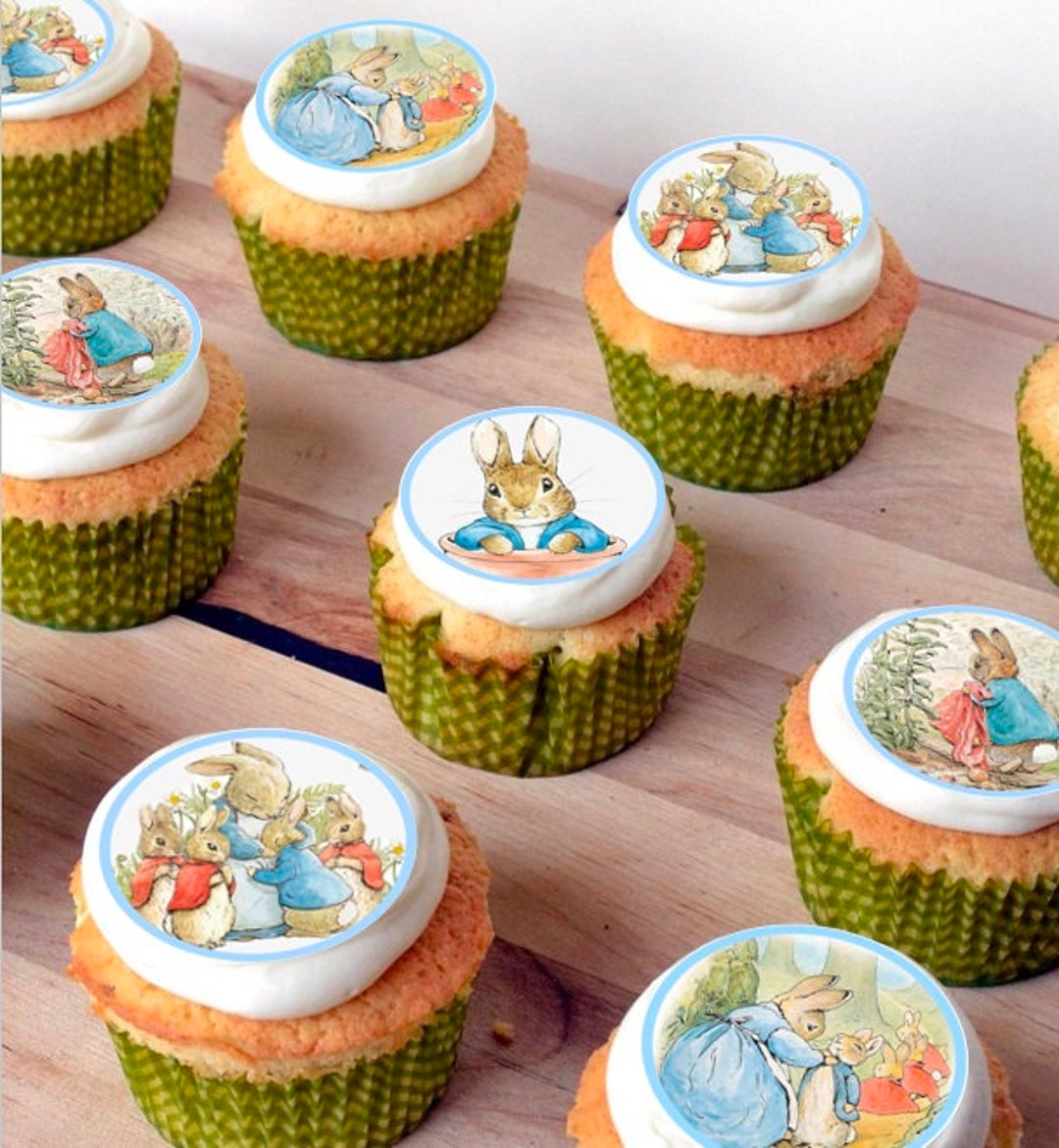 Easter Peter Rabbit Edible Icing Frosting Sheets Cake, Cookies Cupcake ...