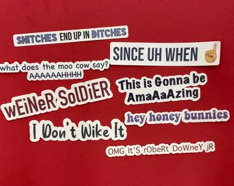 Caps Lock Captain America Sticker - Etsy