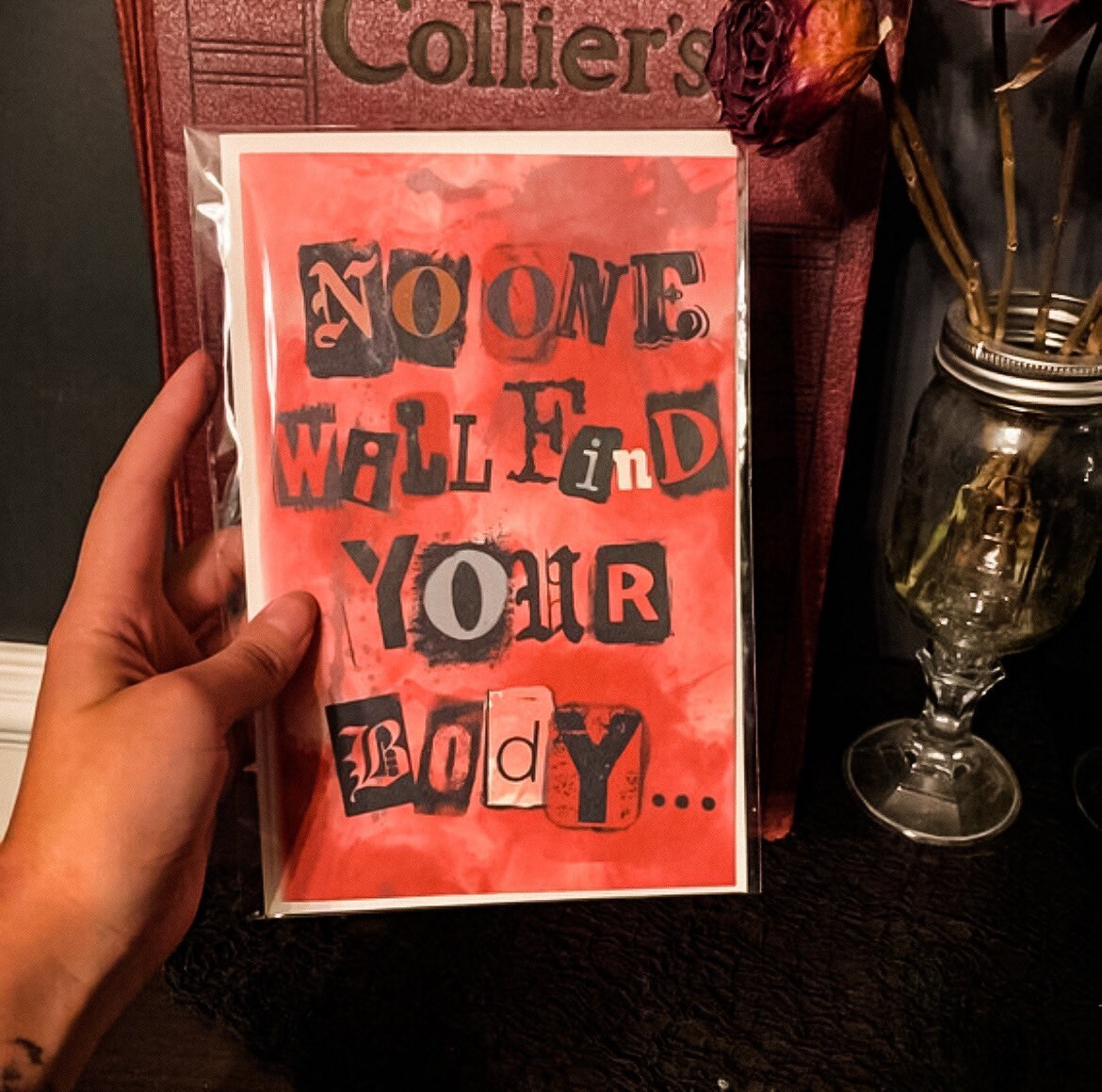 True Crime Greeting Card Valentine Anniversary Birthday | Etsy