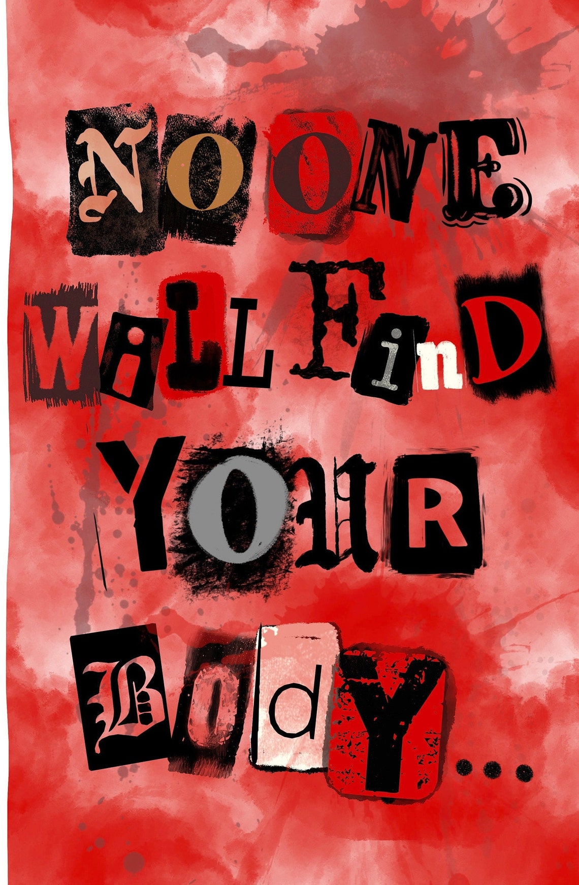 True Crime Greeting Card Valentine Anniversary Birthday | Etsy