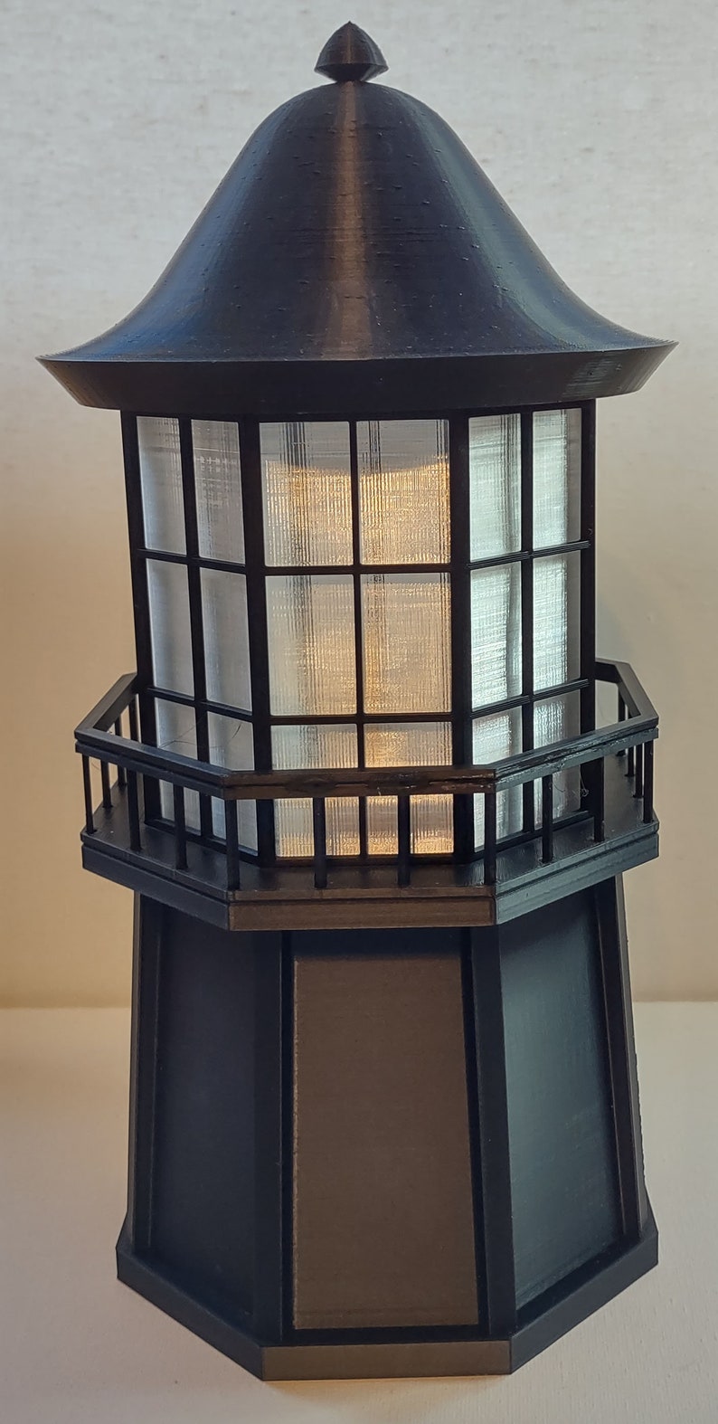 Mystical Lighthouse Desk/table Lamp (with Secret Storage) - Etsy