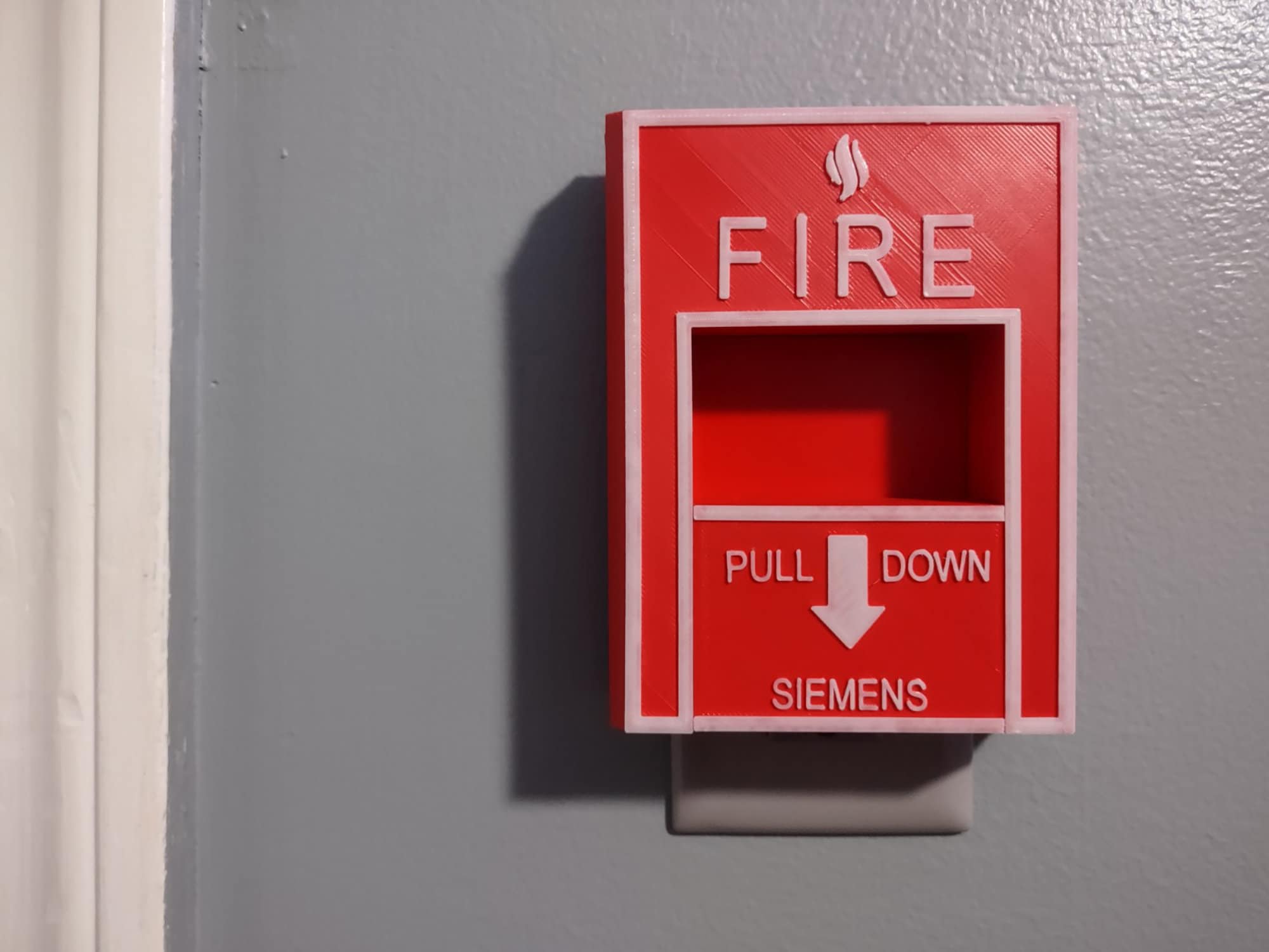 Life Size Realistic Fire Alarm Pull Light Switch Cover can - Etsy
