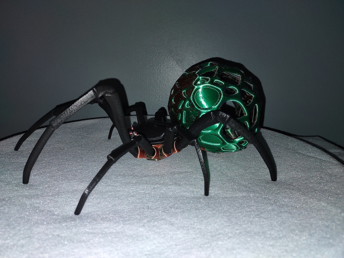 Big Spider Table/desk/wall Lamp Halloween - Etsy
