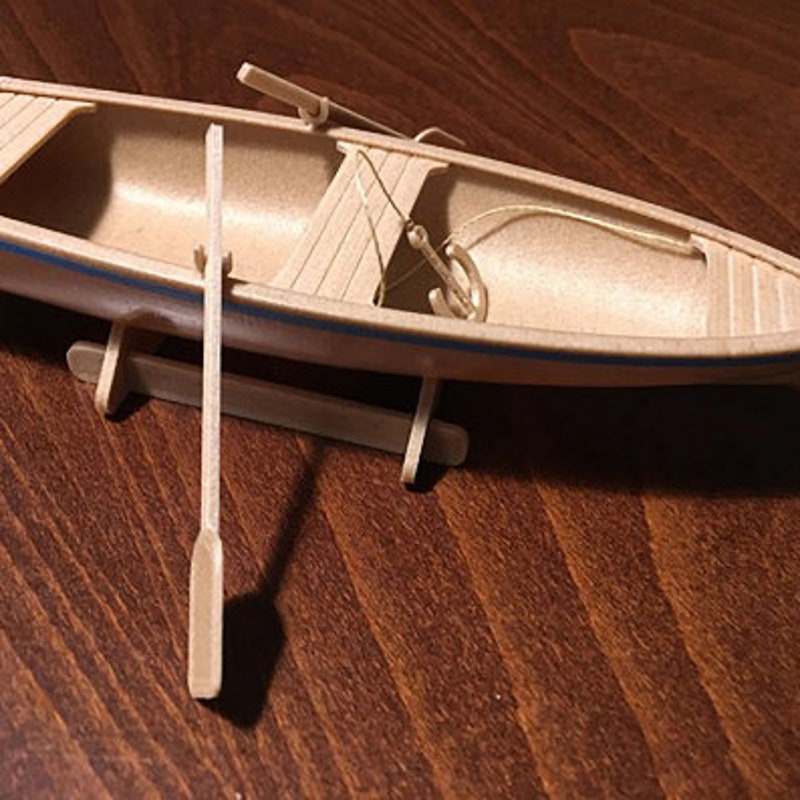 Wooden Row Boat - Etsy